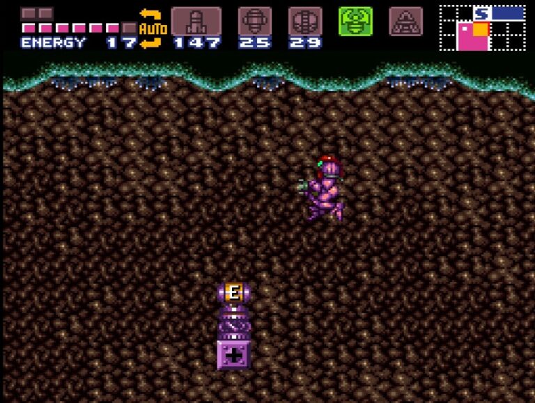 Super Metroid Walkthrough – Energy Tanks - Omega Metroid