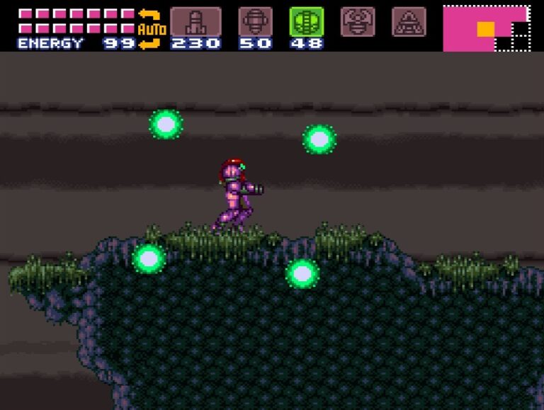 Super Metroid Walkthrough – Special Abilities - Omega Metroid