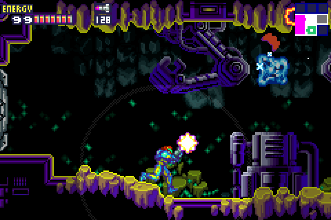 Metroid Fusion Walkthrough – Sector 6: Frozen Parasites - Omega Metroid
