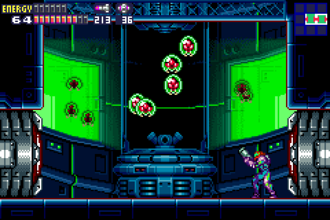 Metroid Fusion Walkthrough – Sector 6: Revelations - Omega Metroid