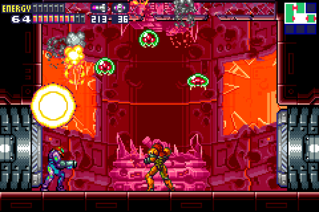 Metroid Fusion Walkthrough – Sector 6: Revelations - Omega Metroid