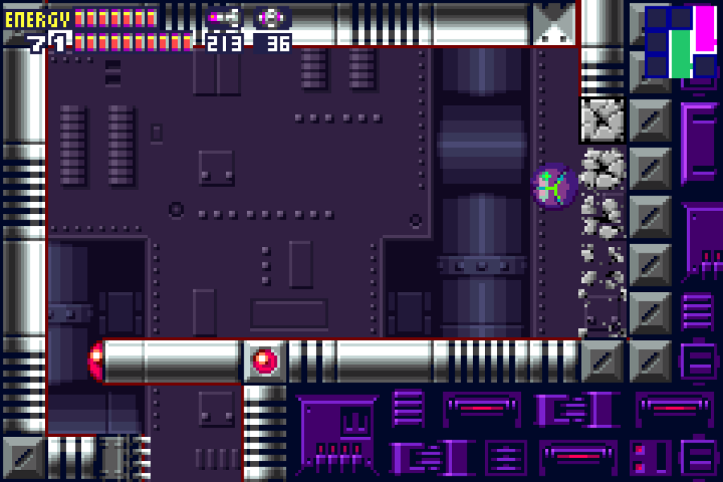 Metroid Fusion Walkthrough – Sector 1: Neo Ridley’s Cry - Omega Metroid