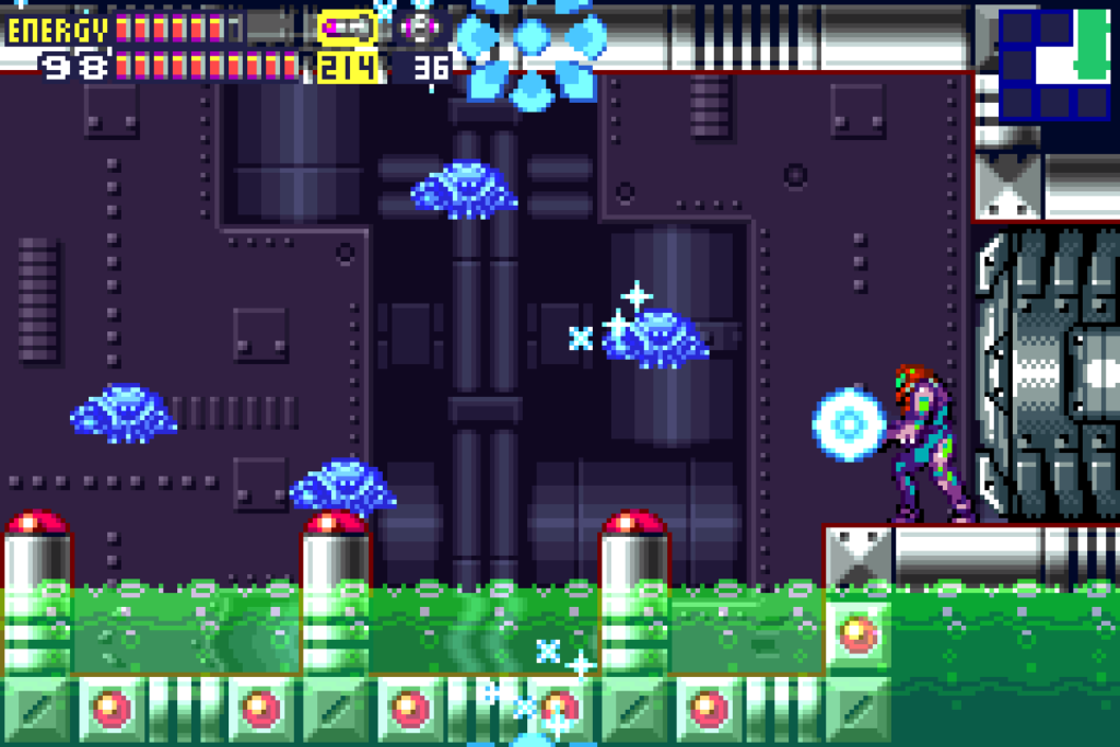 Metroid Fusion Walkthrough – Sector 1: Neo Ridley’s Cry - Omega Metroid
