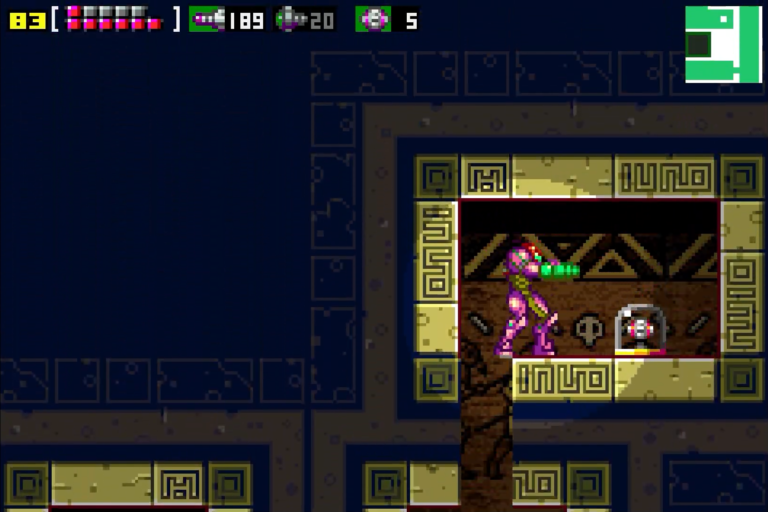 Metroid: Zero Mission Walkthrough – Power Bomb Expansions - Omega Metroid
