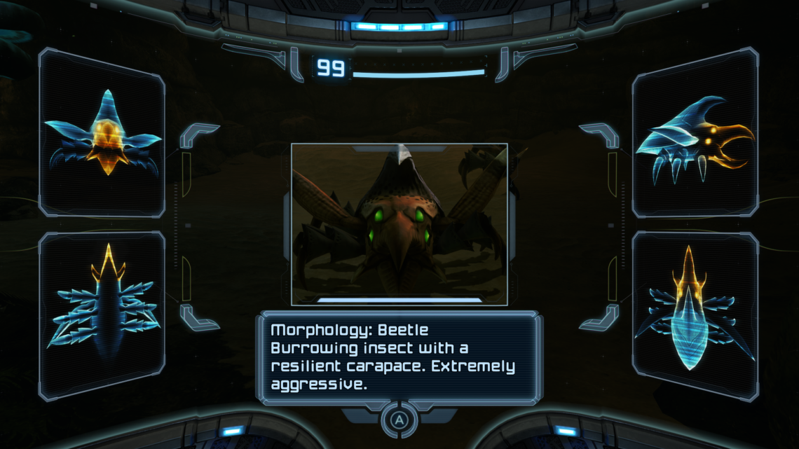 Metroid Prime Walkthrough – Creatures - Omega Metroid