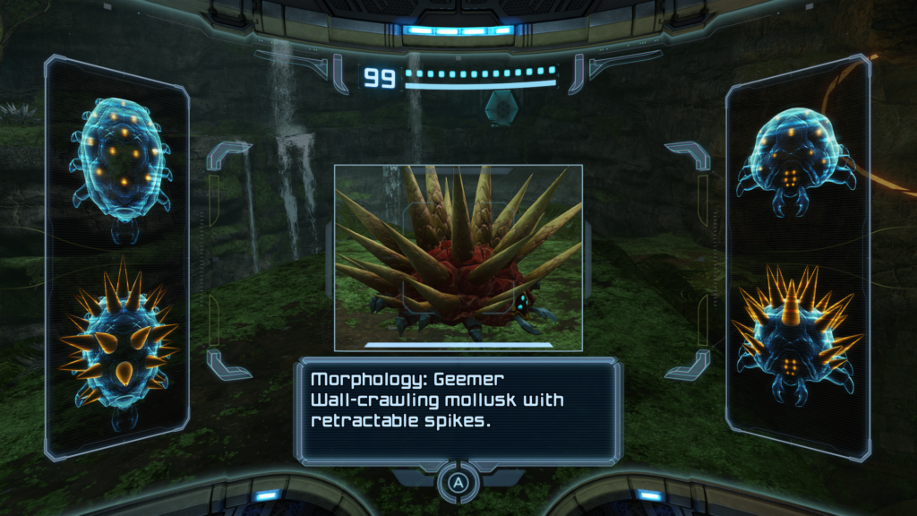 Metroid Prime Walkthrough – Creatures - Omega Metroid