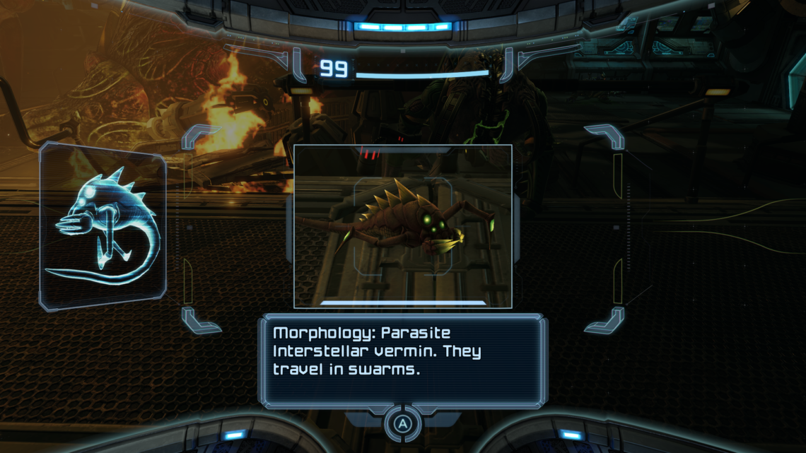 Metroid Prime Walkthrough – Creatures - Omega Metroid