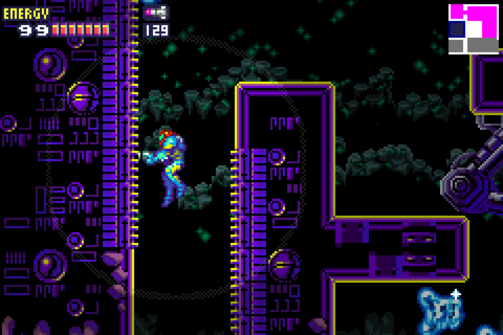 Metroid Fusion Walkthrough – Sector 6: Frozen Parasites - Omega Metroid