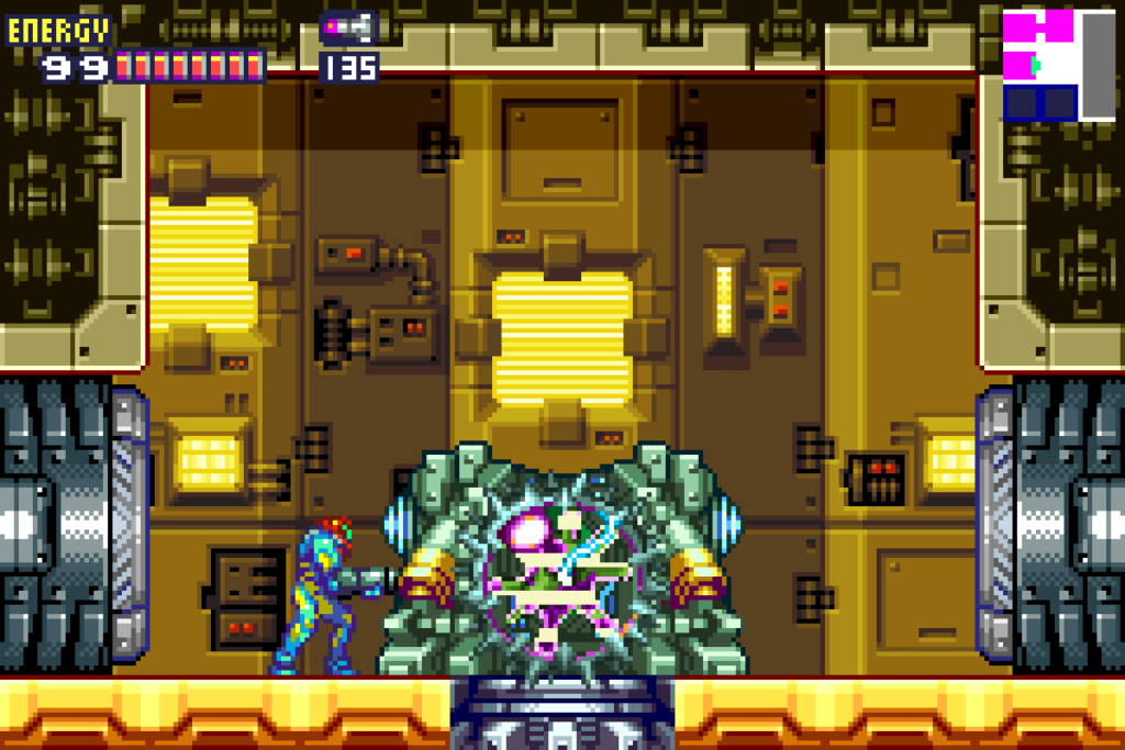 Metroid Fusion Walkthrough – Sector 6: Frozen Parasites - Omega Metroid