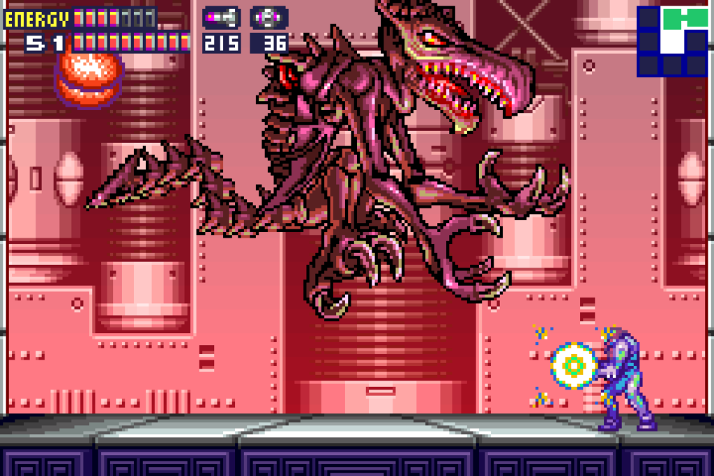Metroid Fusion Walkthrough – Sector 1: Neo Ridley’s Cry - Omega Metroid